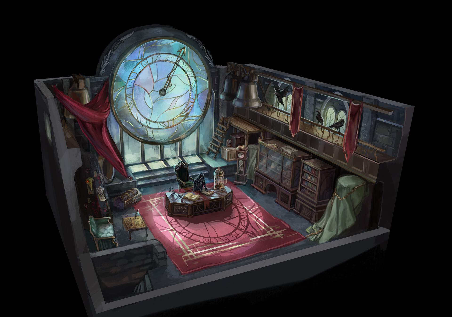 ArtStation - Guild Master's office