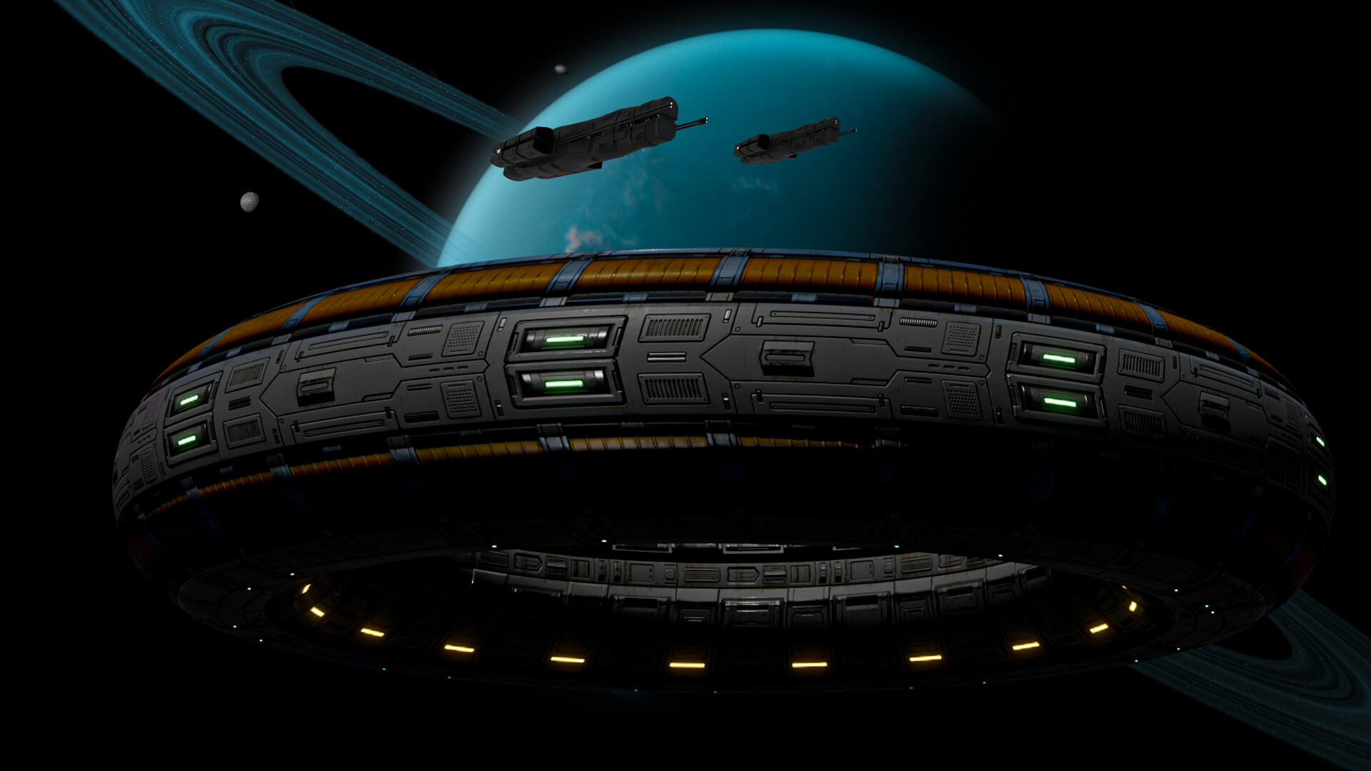 ArtStation - Space Station.