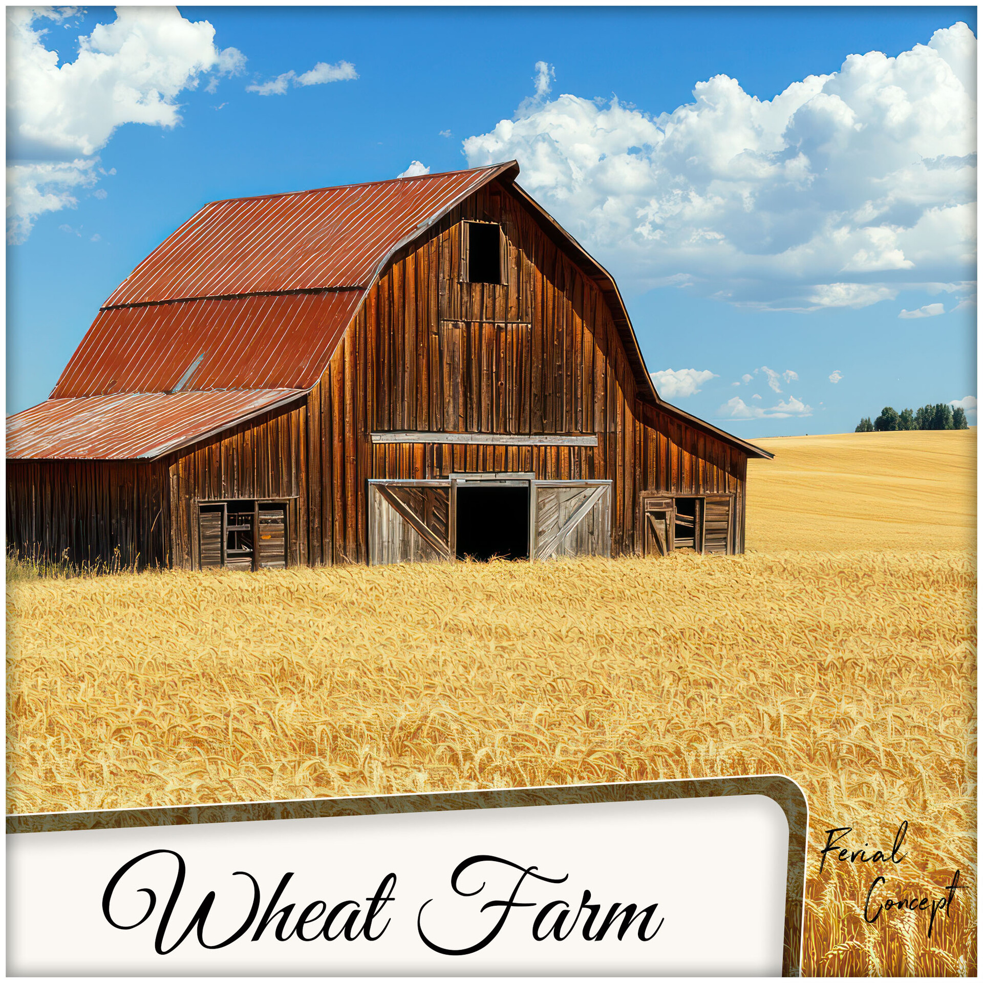 Ferial Concept - 🔹240 Wheat Farm - Environment Concept Reference Image ...