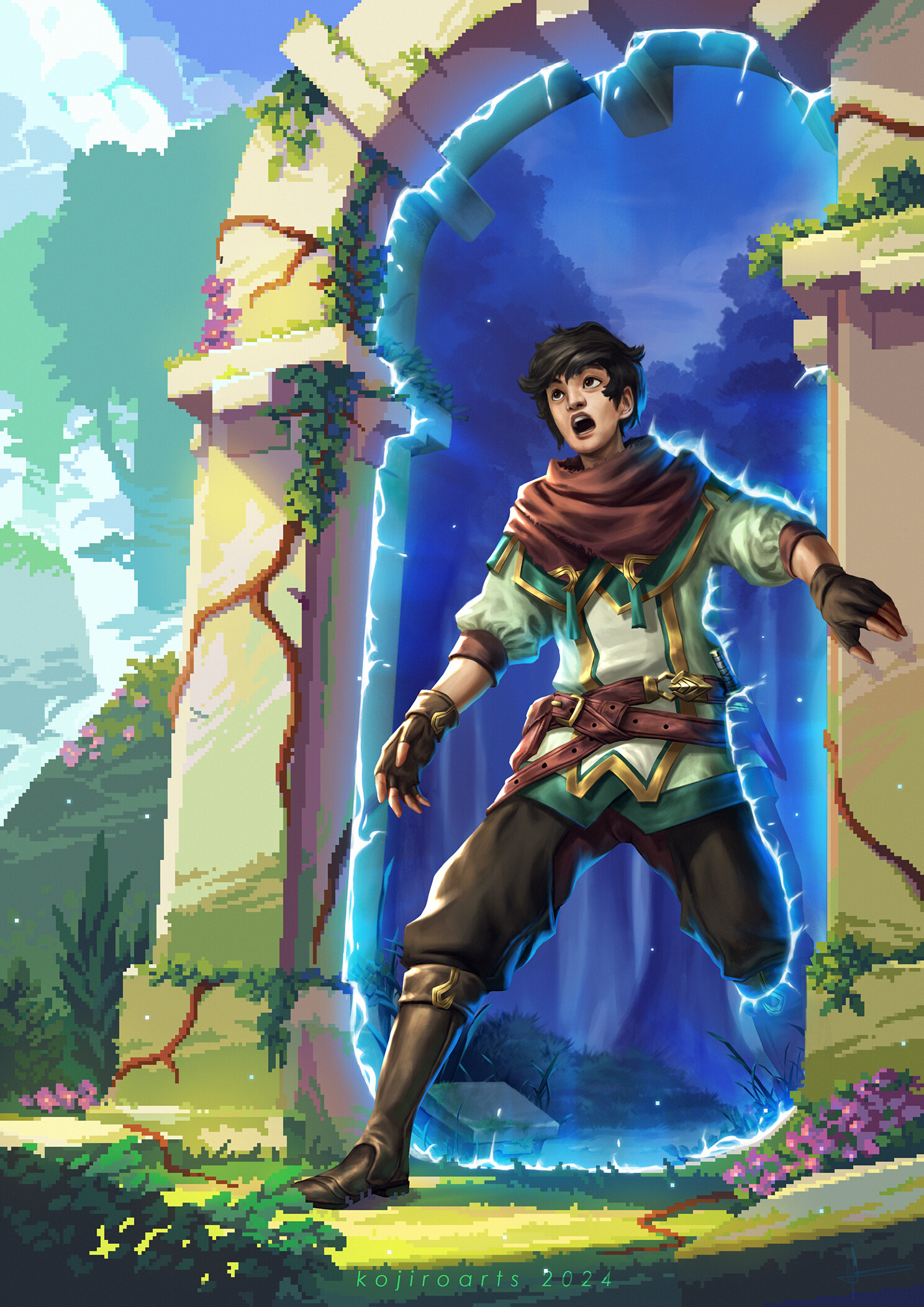 ArtStation - Pixel Gate