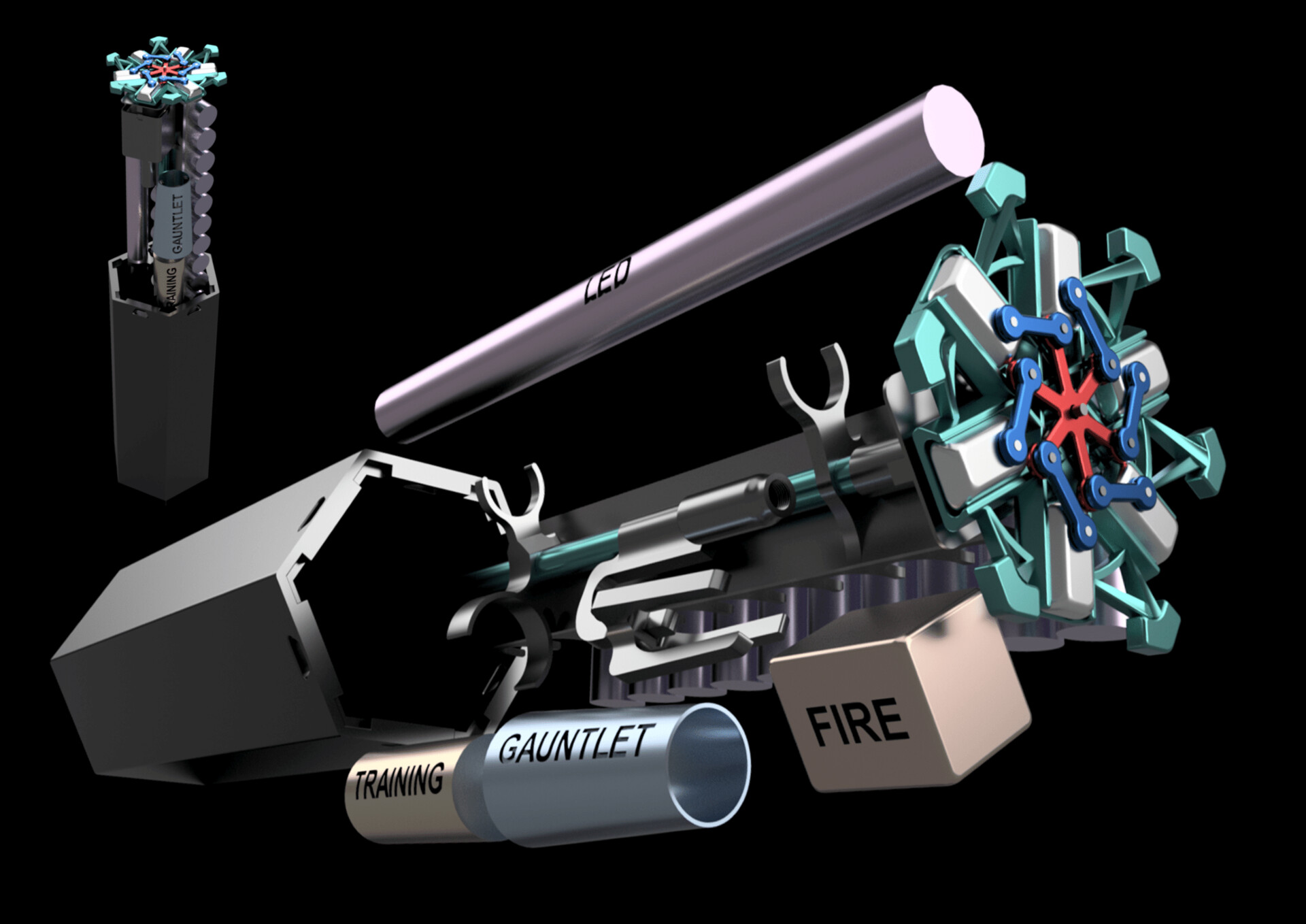 ArtStation - Modular Rope Dart Project