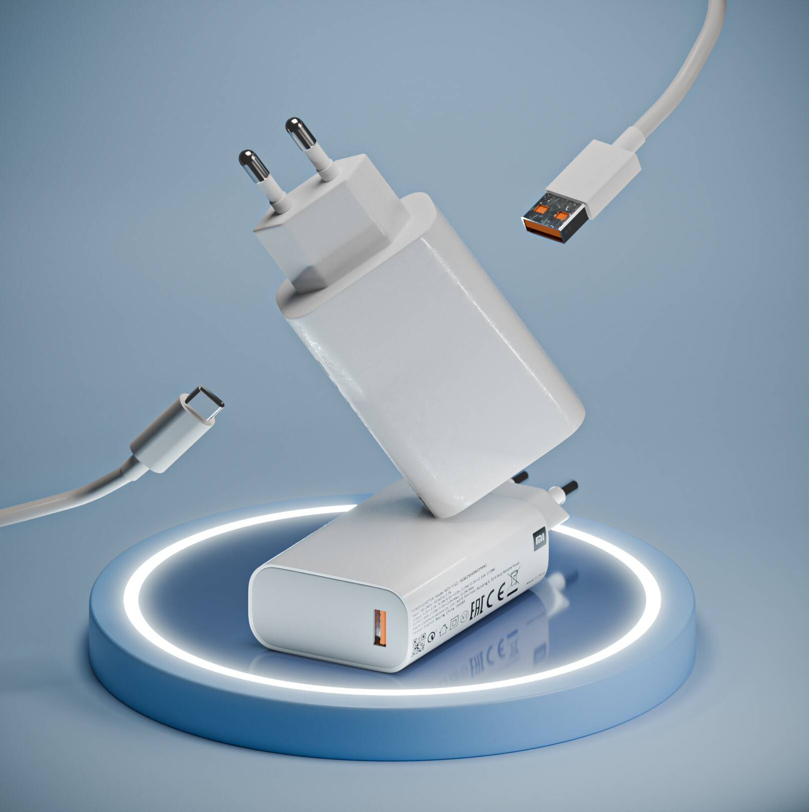 ArtStation - Minimal Charger Design
