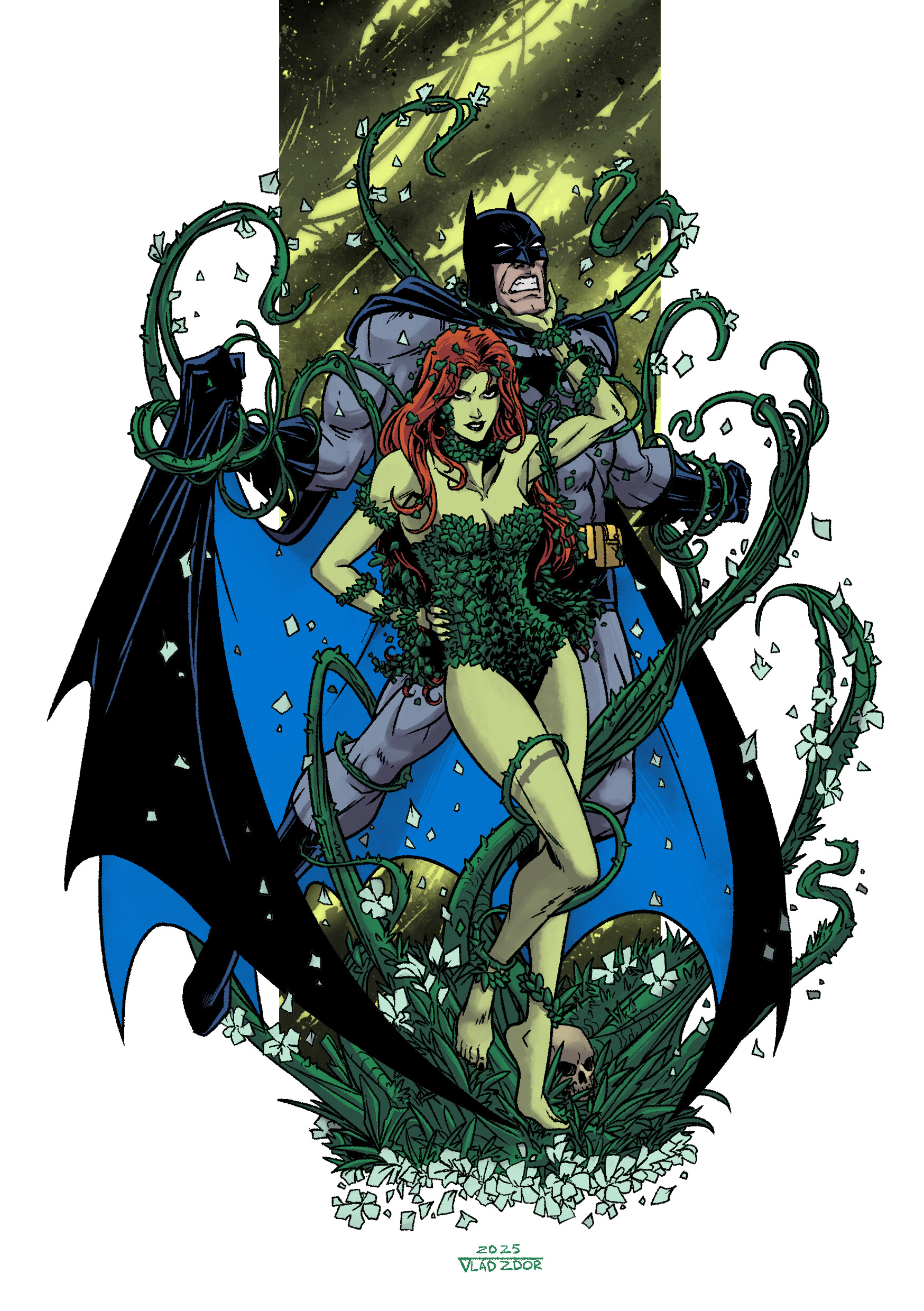 ArtStation - Batman vs Poison Ivy