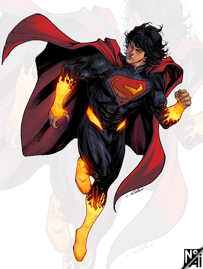 how to color superman