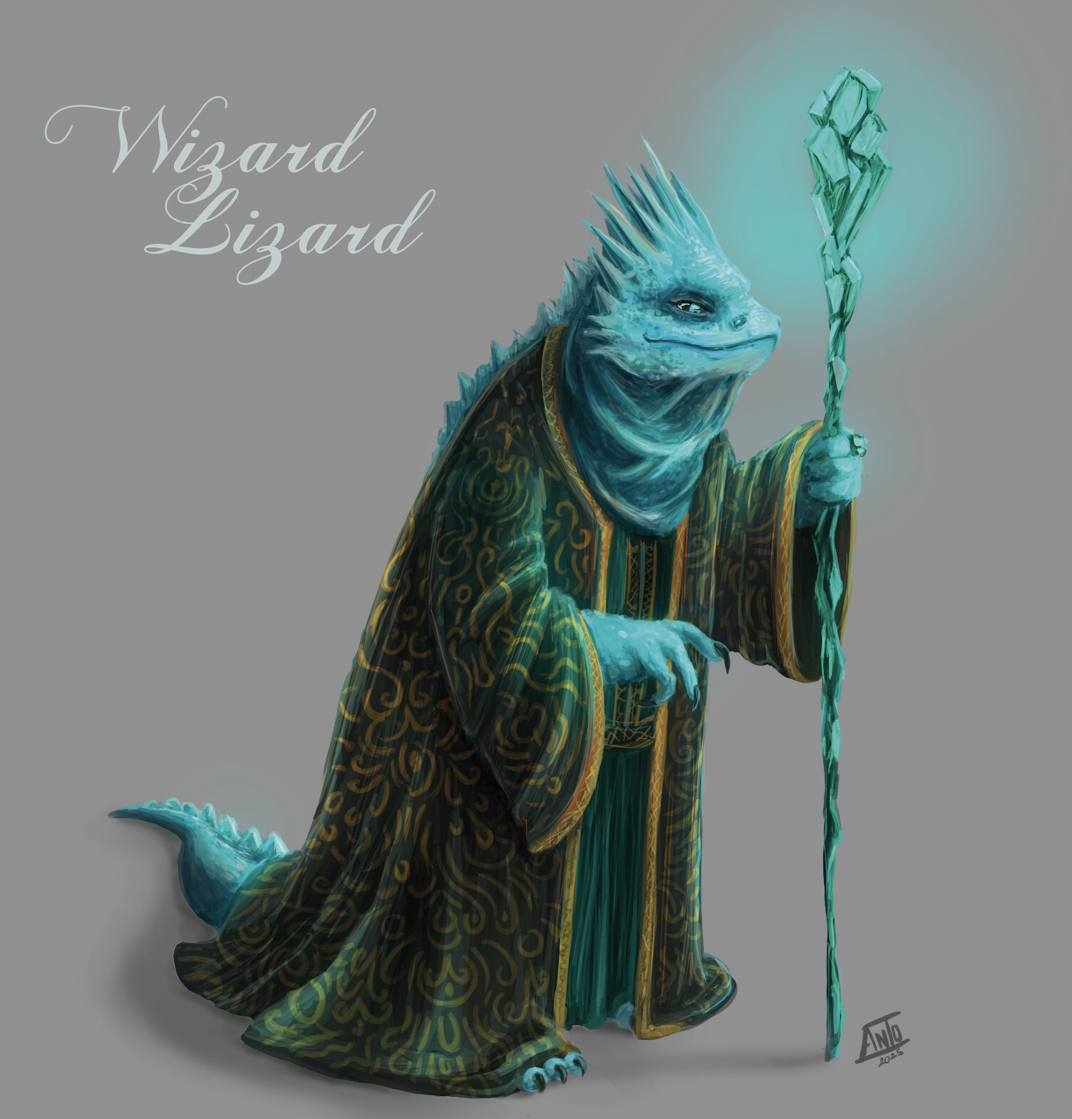 ArtStation - Wizard Lizard