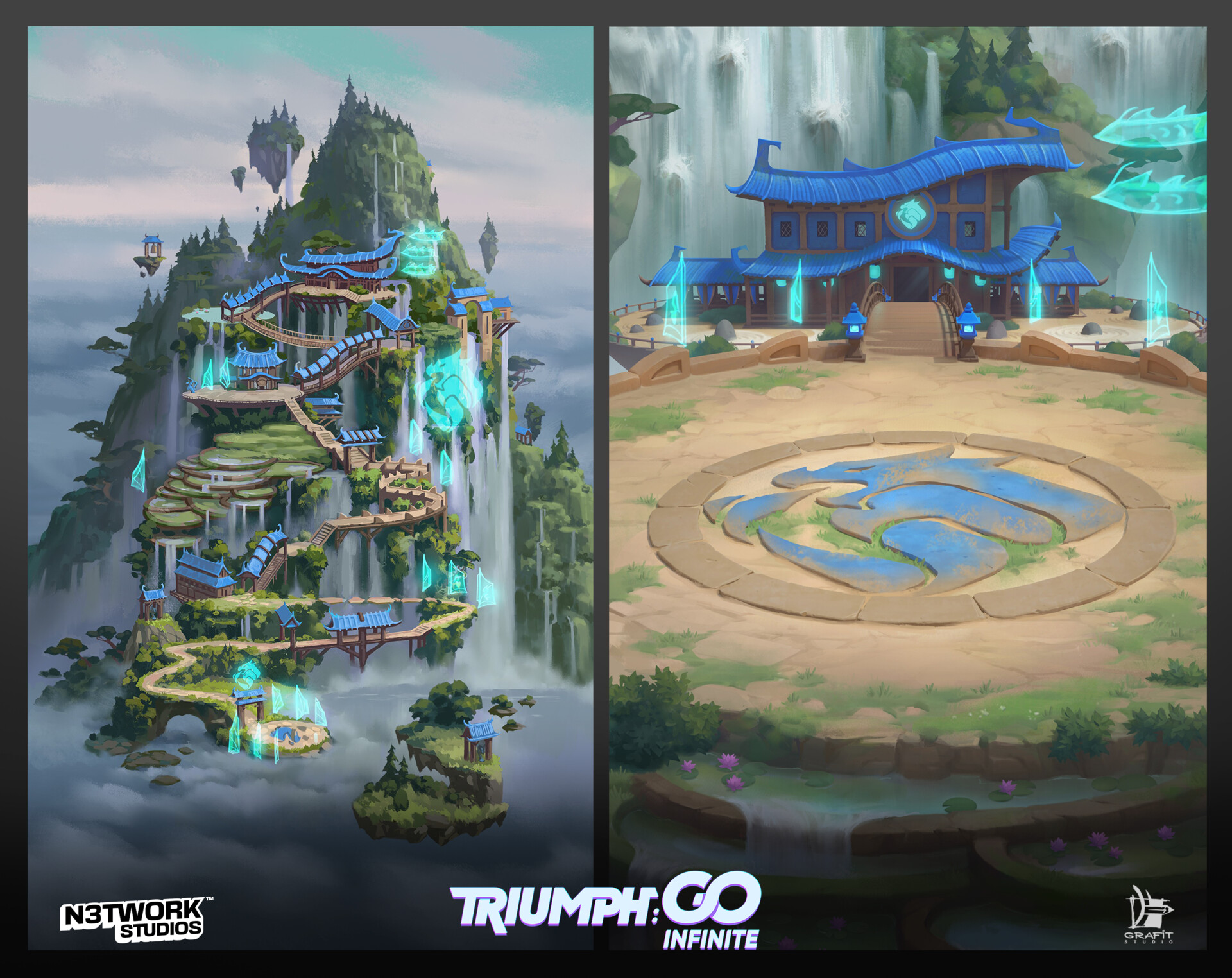 Grafit Studio - Triumph: GO Infinite – Mobile Game Environment Art