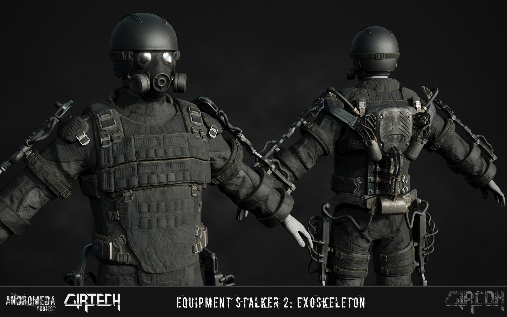 ArtStation - Equipment Stalker 2 | Exoskeleton