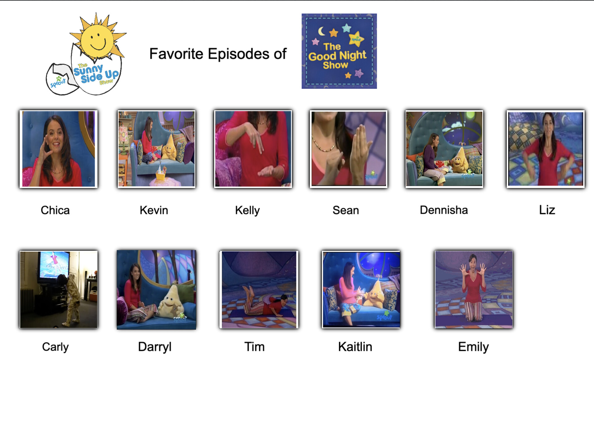 ArtStation - The Sunny Side Up Show's Favorite Good Night Show episodes