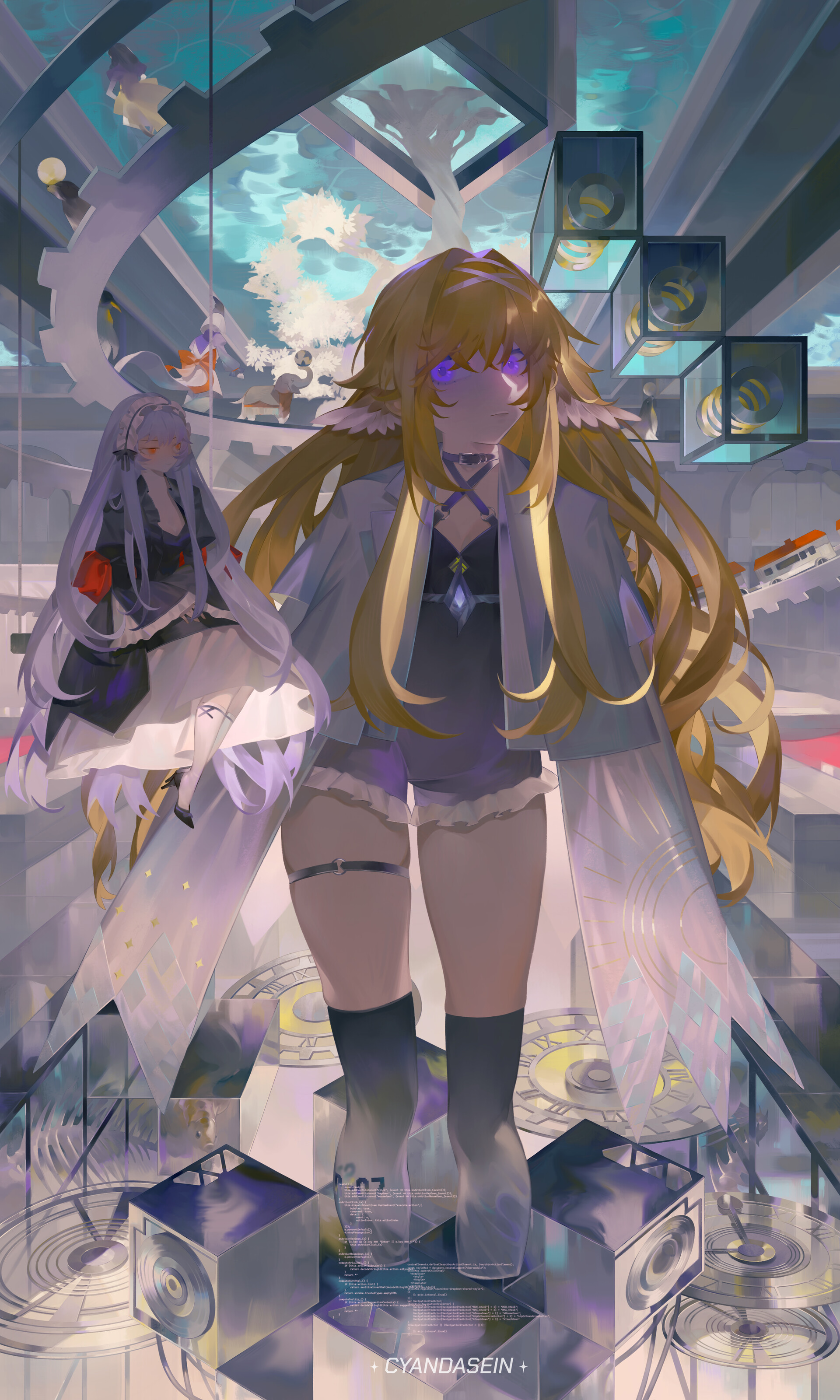 ArtStation - Temporal Reflections - Illustration Study