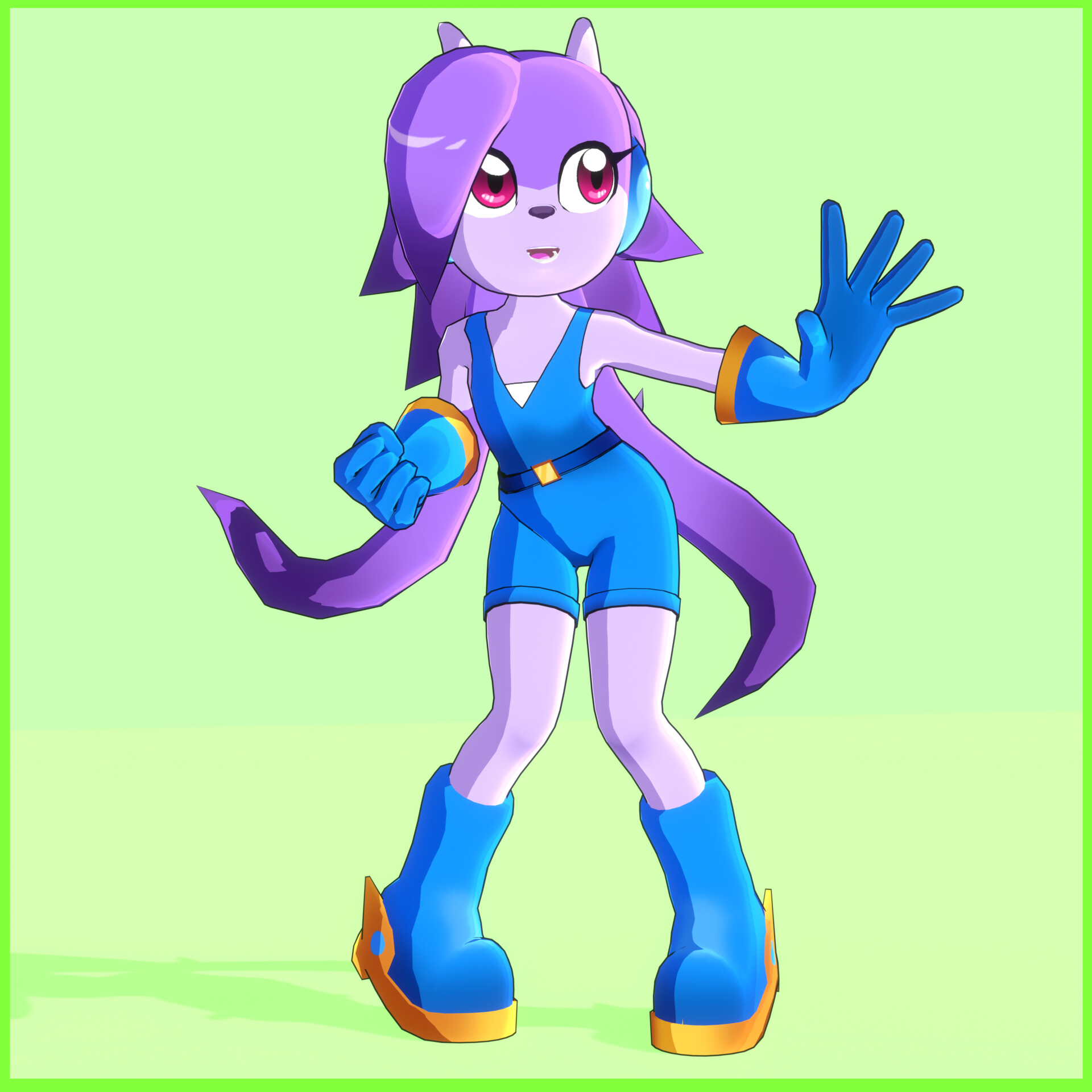 ArtStation - Sash Lilac (Freedom Planet)