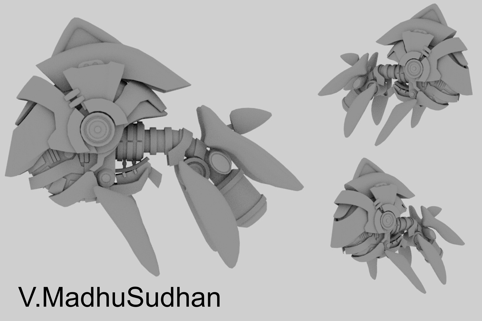 ArtStation - robotic fish