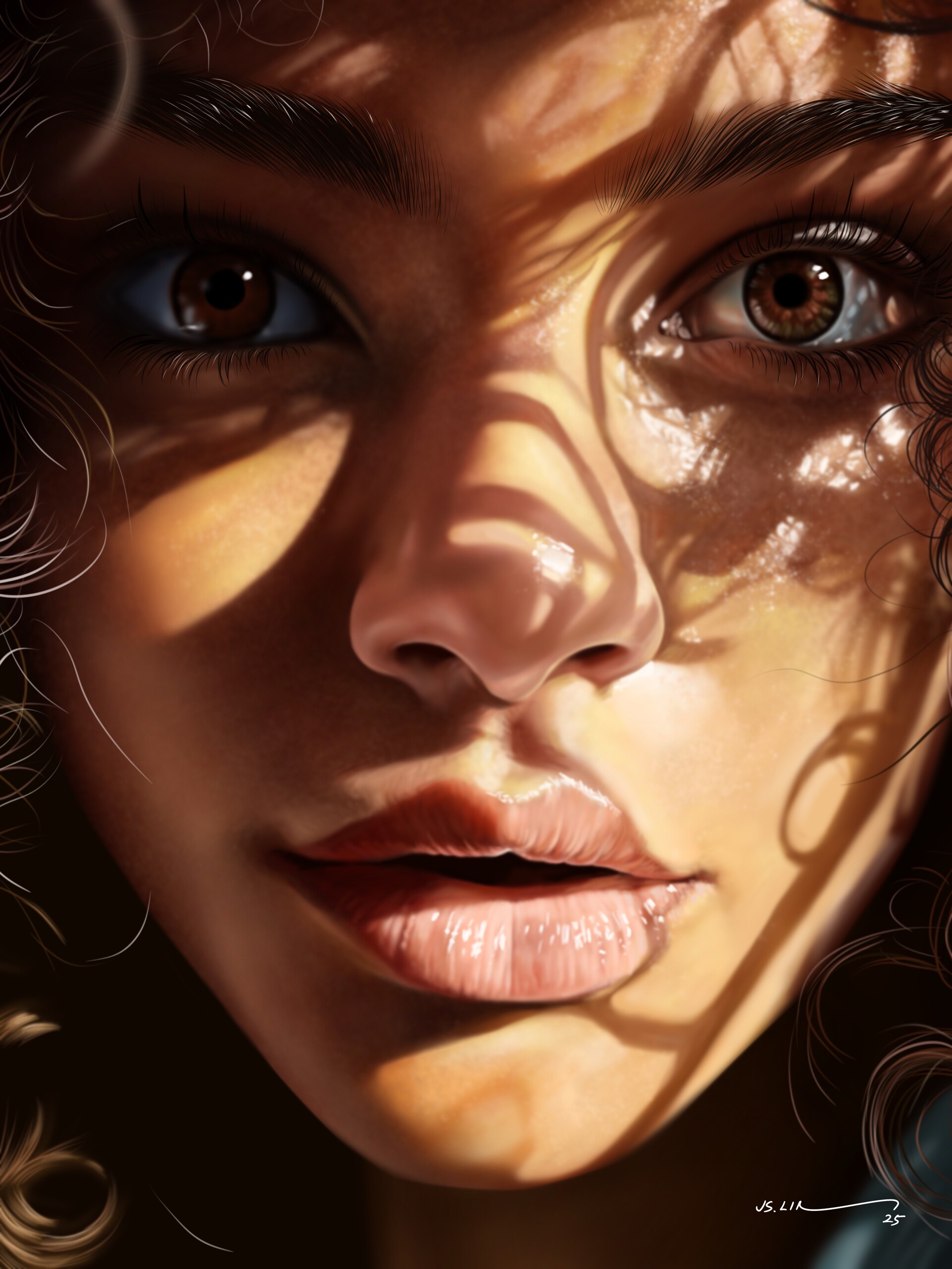 ArtStation - Tropical Lady