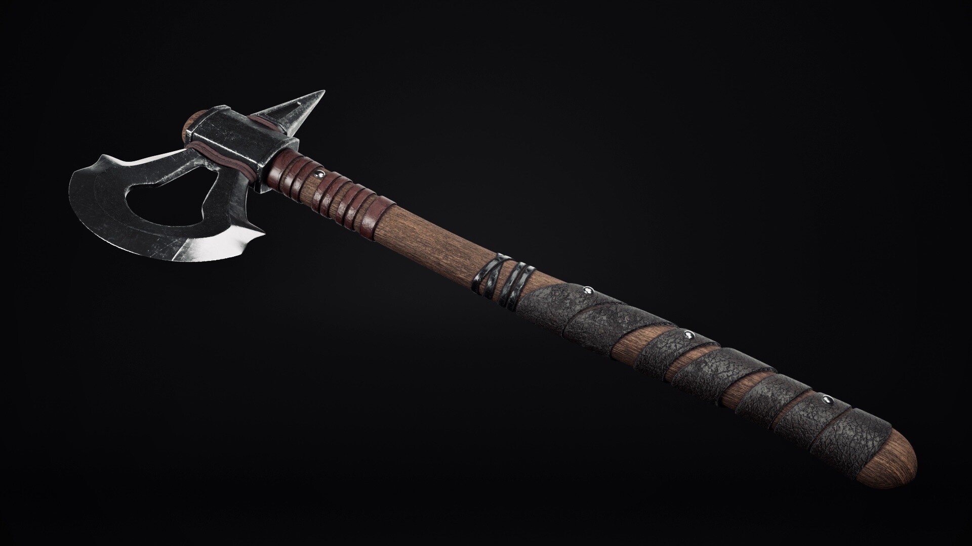 ArtStation - Assassin's Creed-Tomahawk Axe of Connor Kenway- Blender 3D ...