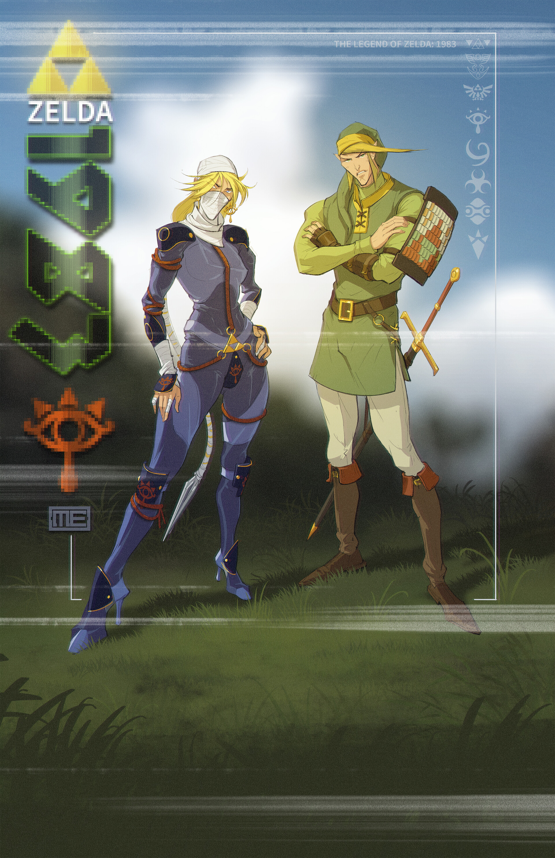 ArtStation - Zelda 1983