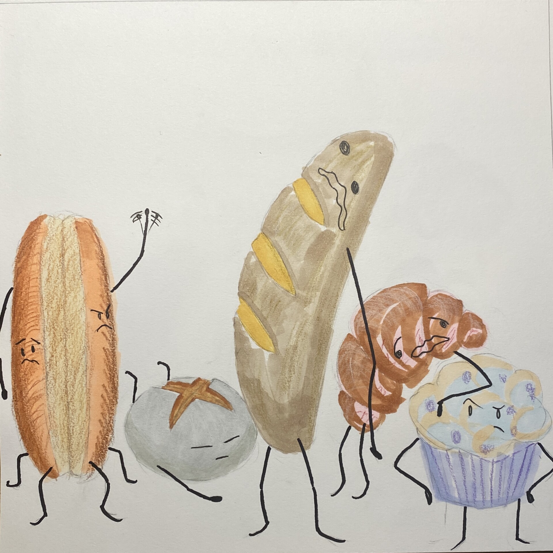 ArtStation - Bread Character Spot