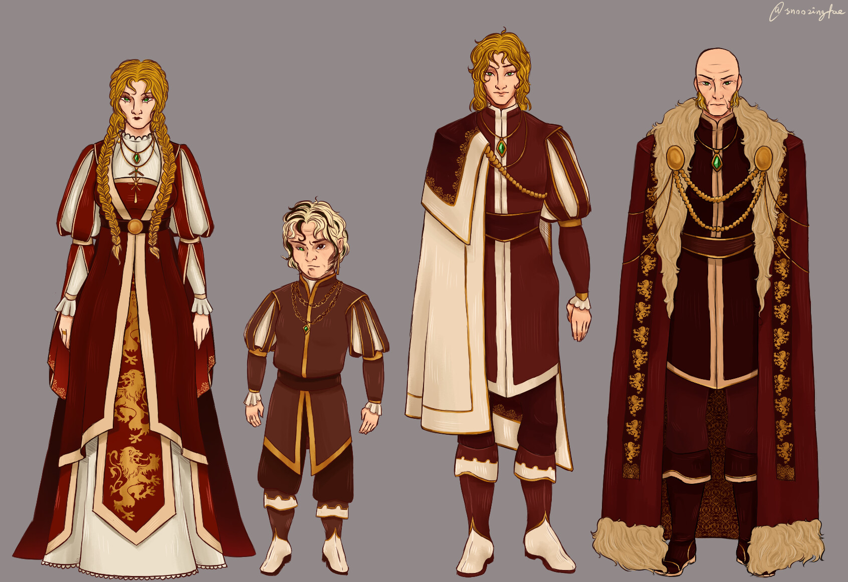 ArtStation - ASOIAF westerlands