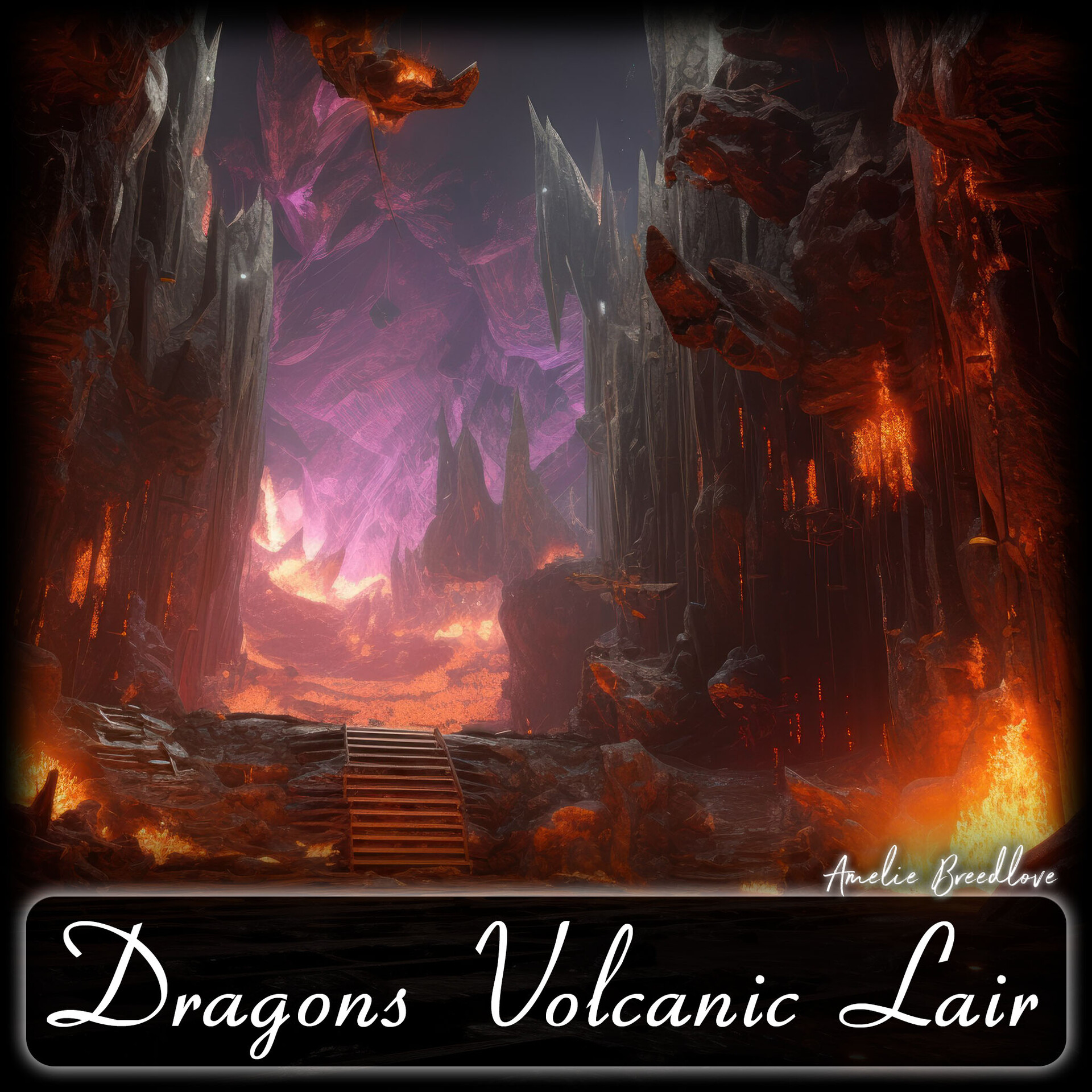 ArtStation - 220 Dragons Volcanic Lair Reference Pack | 4K | v.49