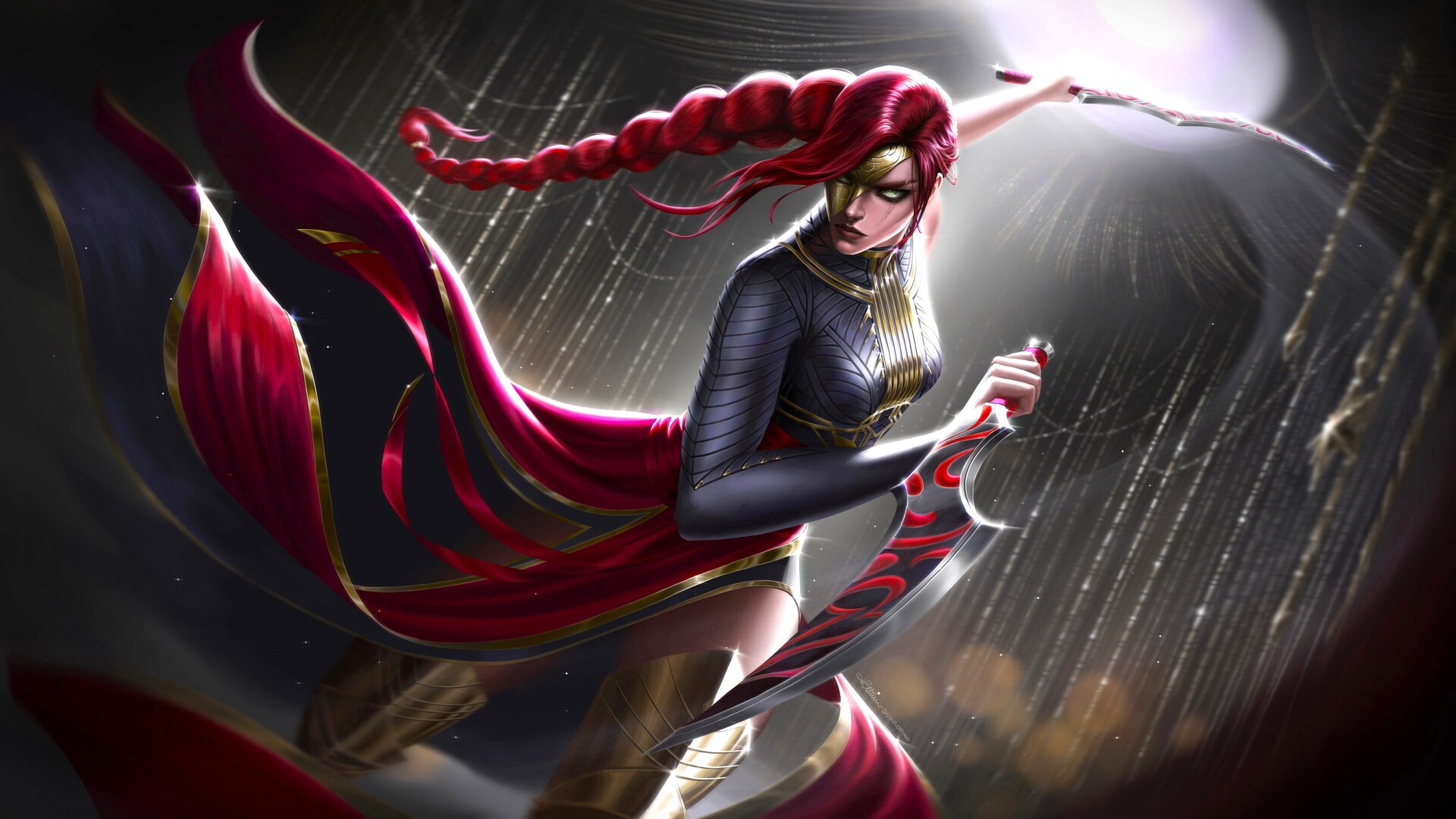 Katarina Fan Art Achtergrond