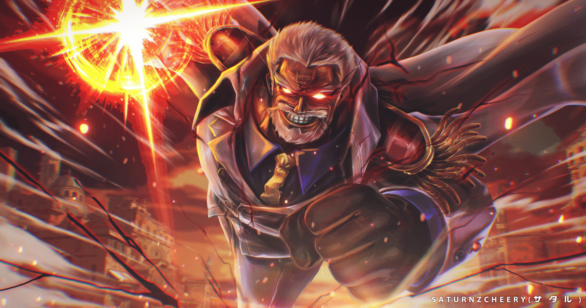 ArtStation - Monkey D. Garp