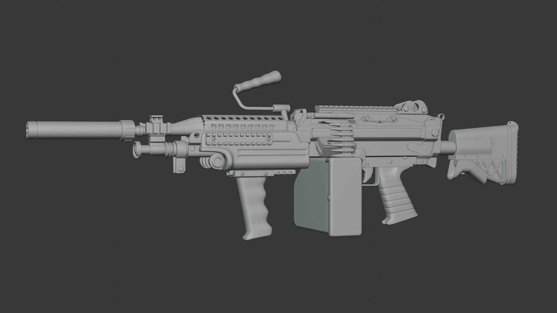 Shahab Shaikh Xec - M249 SAW Light Machine Gun