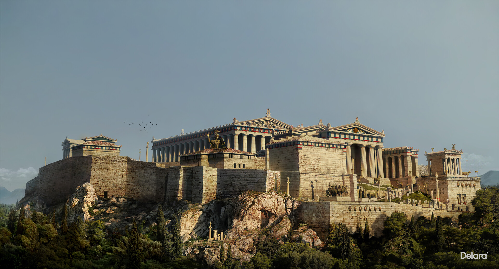 acropolis before reconstruction