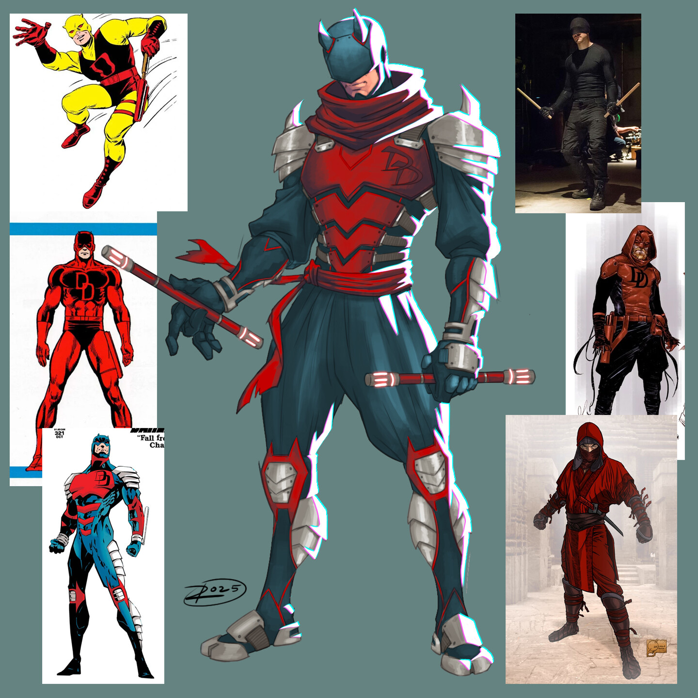 daredevil concept art