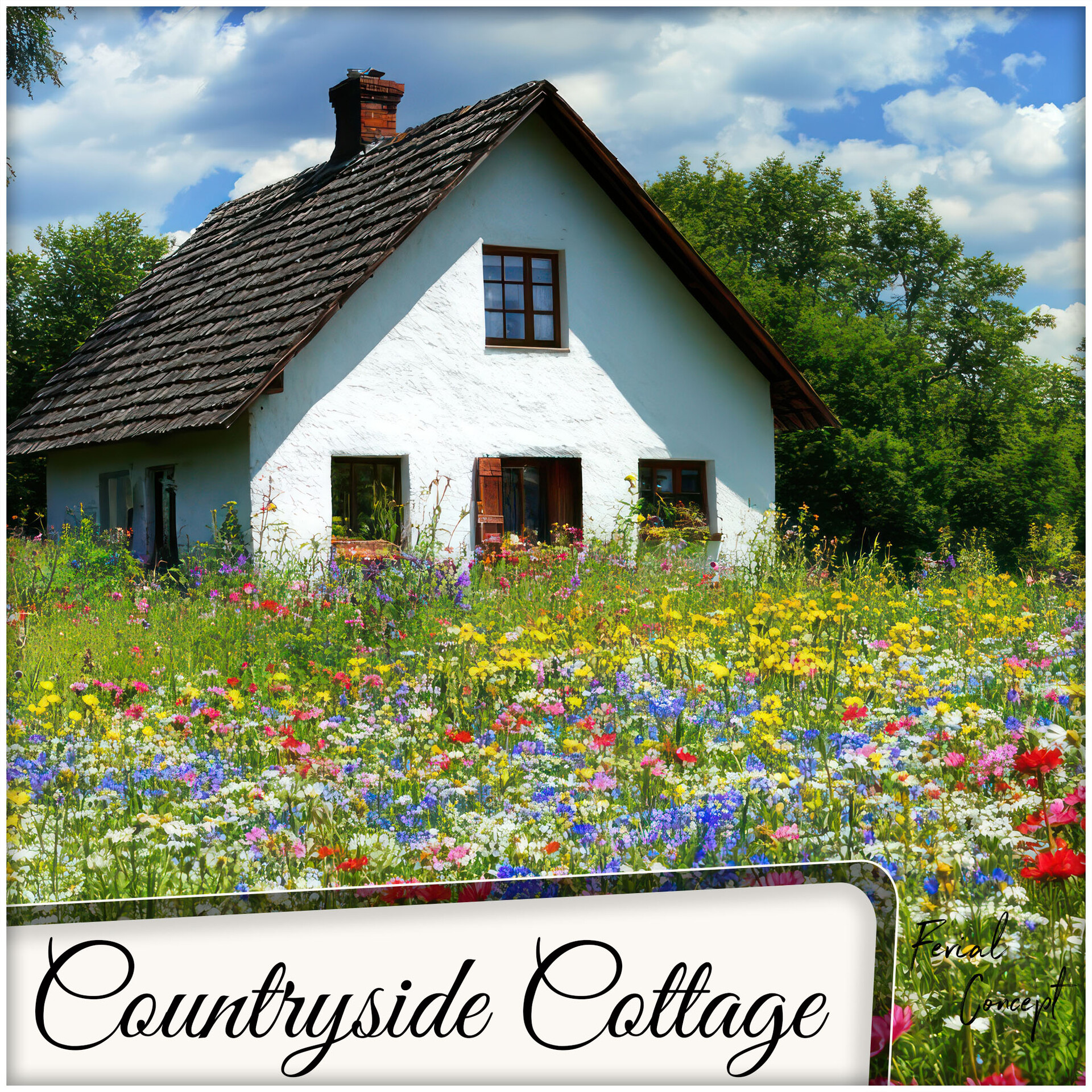 ArtStation - 🔹240 Countryside Cottage - Environment Concept Reference ...