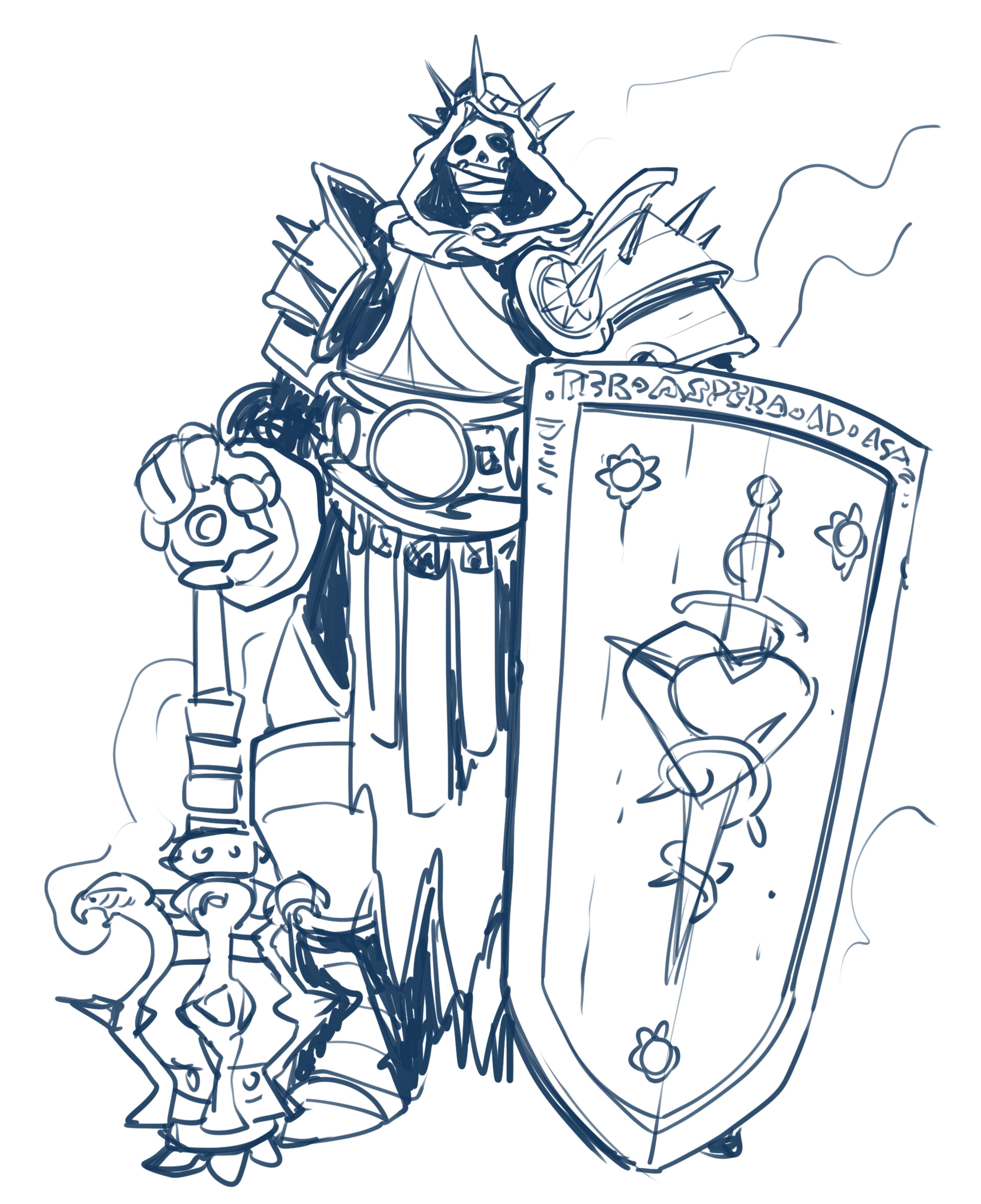 Bone Dust - Sand King paladin