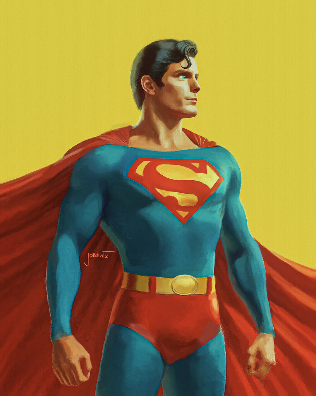ArtStation - Christopher Reeve's Superman (art by jobhutz)