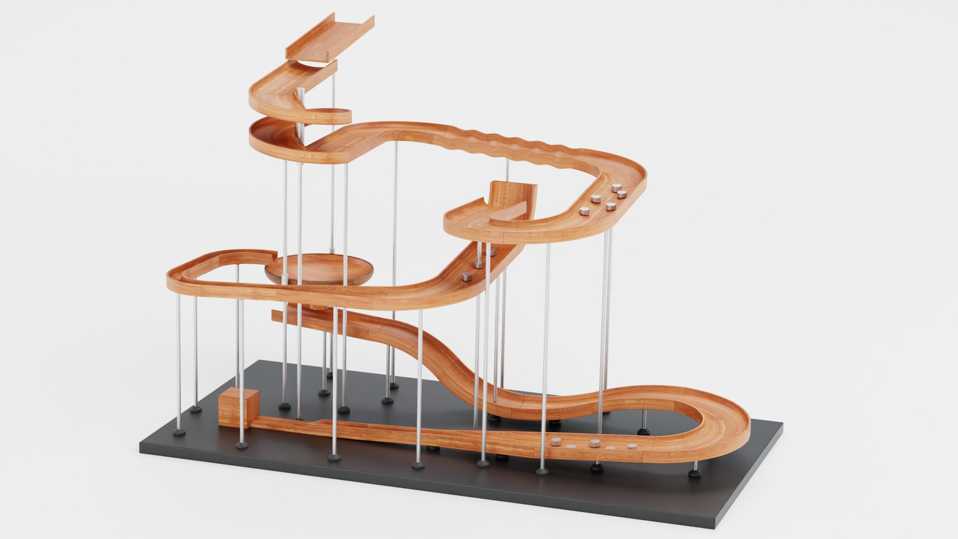 Michael Bescec - Marble Run Track – Game-Ready 3D Structure for ...