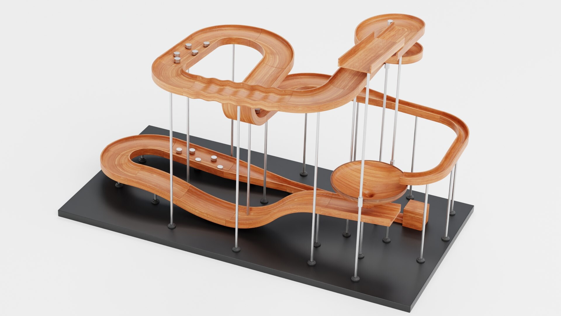 Michael Bescec - Marble Run Track – Game-Ready 3D Structure for ...