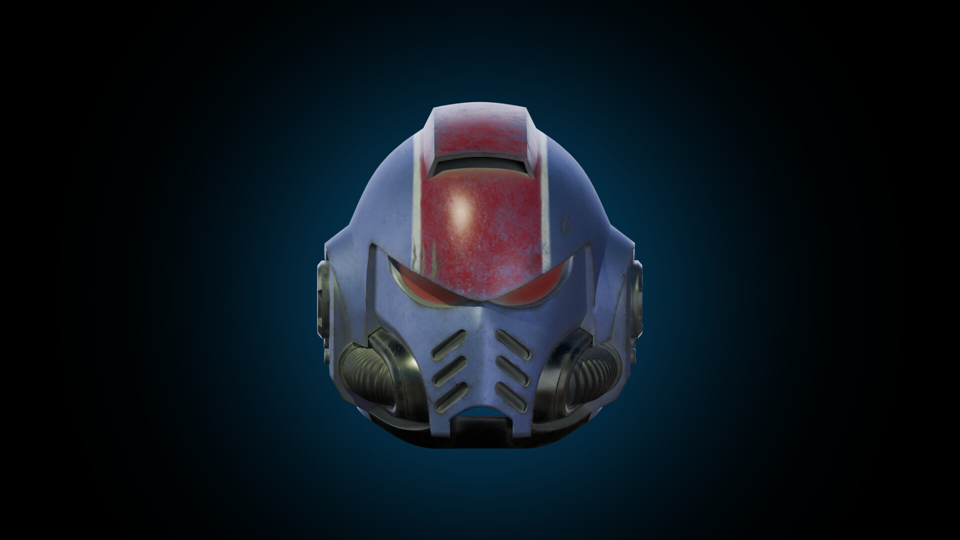 ArtStation - Warhammer 40k spacemarine helmet
