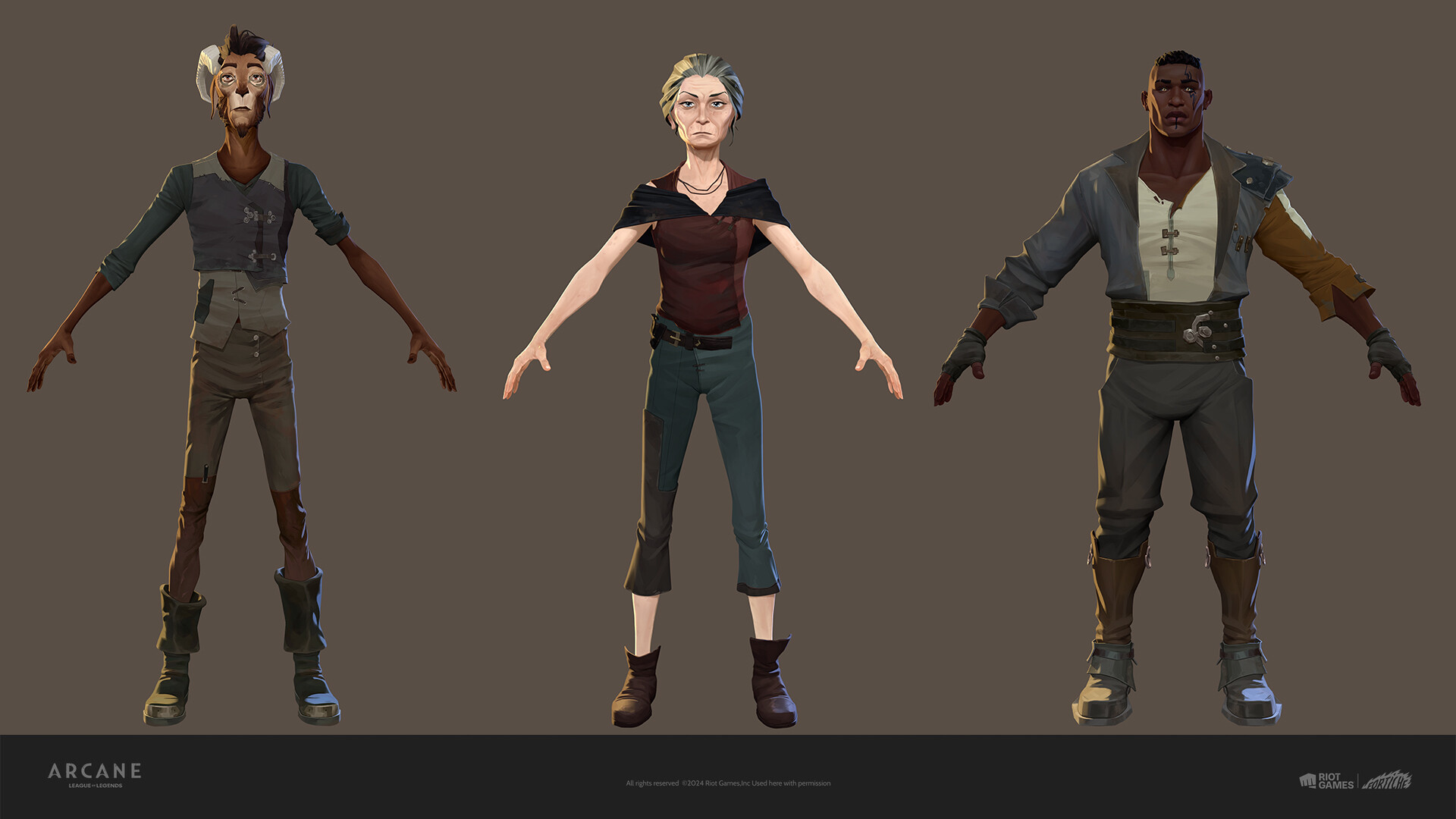 ARCANE | Various Character Texturing | Magali Vidal – @art-of-arcane on ...