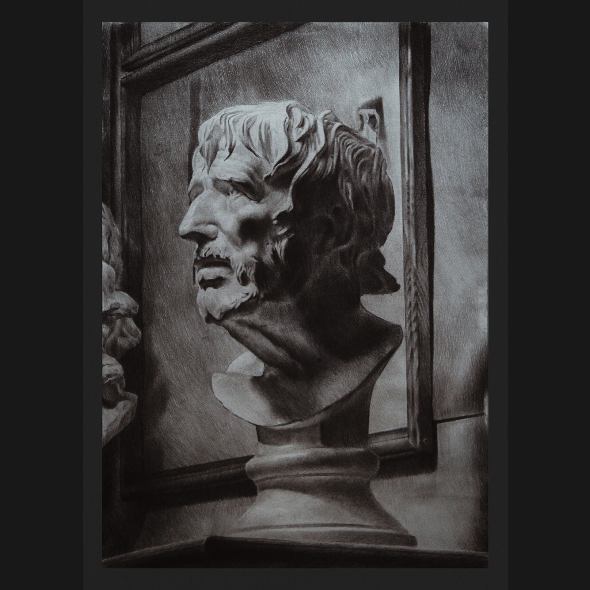 ArtStation - Seneca head - academical drawing