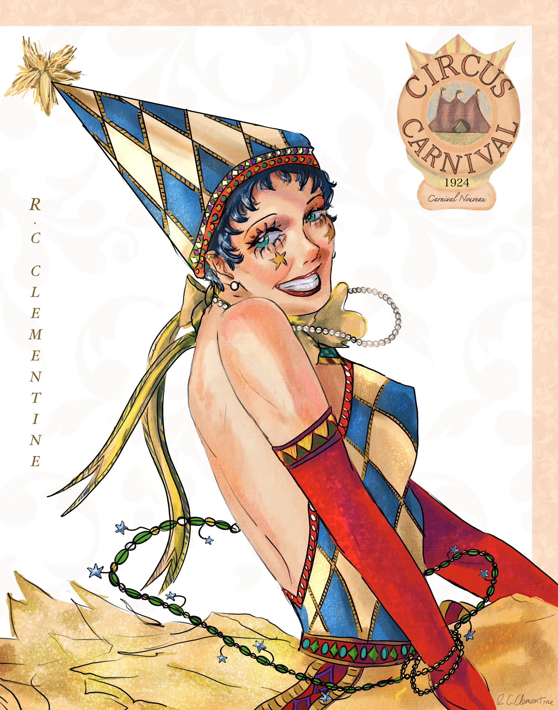 ArtStation - Miss Twinkle the Ballet Dancer - Carnival Nouveau