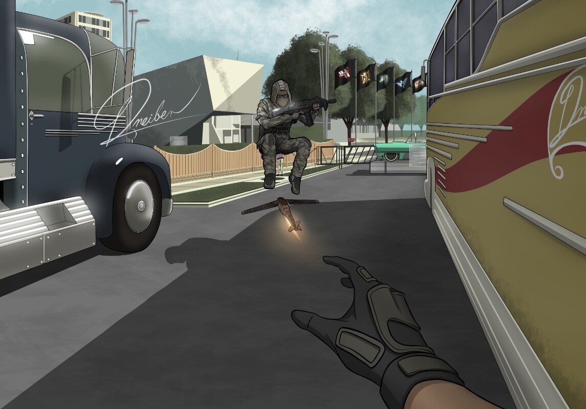 ArtStation - Dodging the Impossible