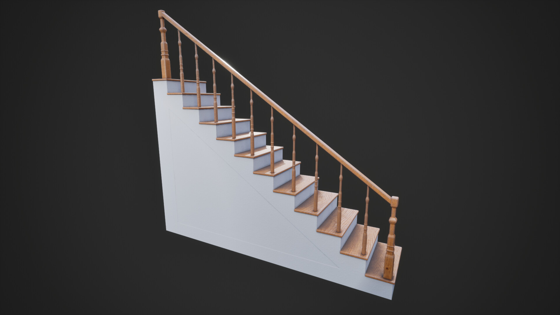 ArtStation - Stairs - Low Poly Model