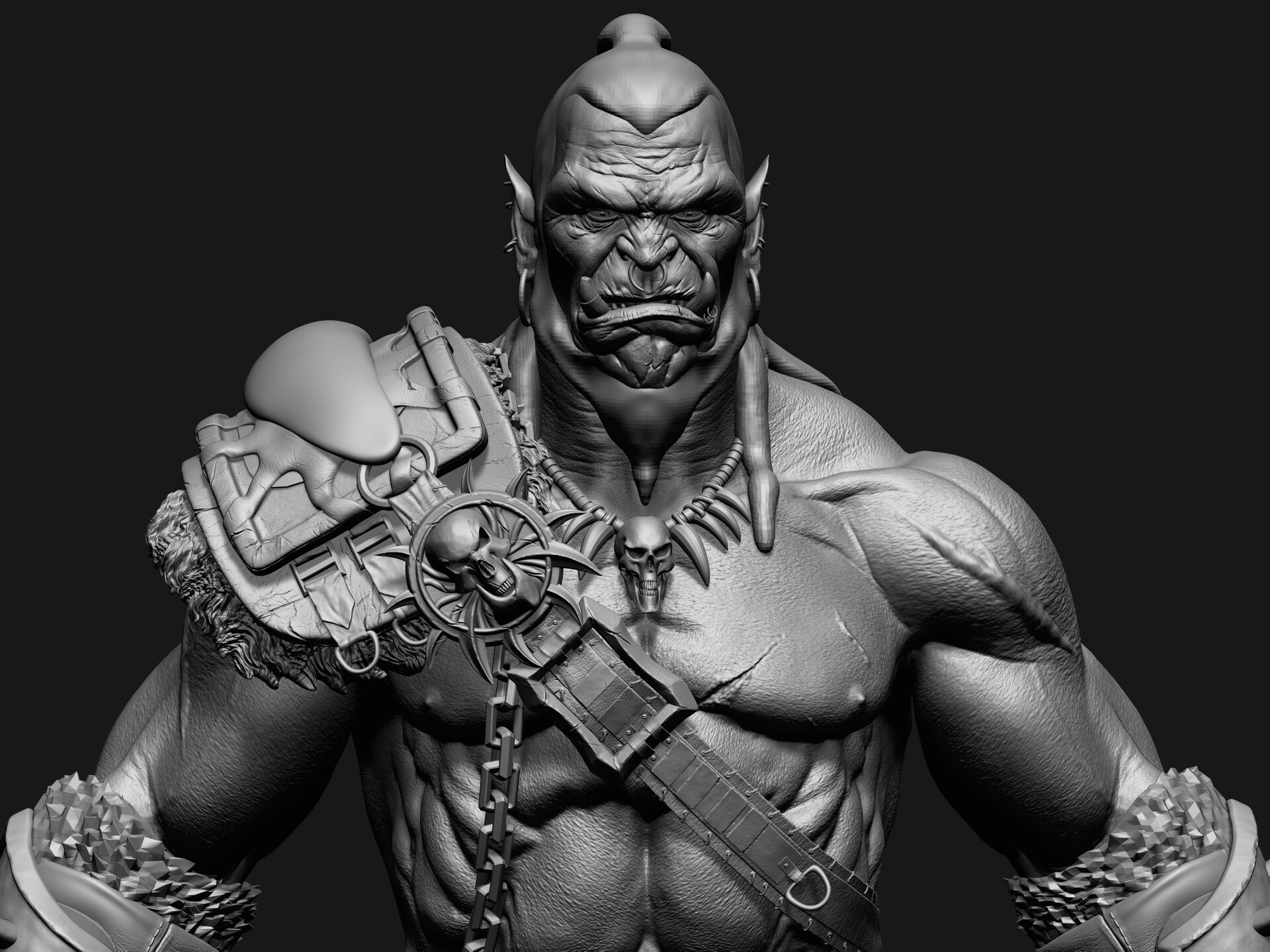 ArtStation - ORC WIP