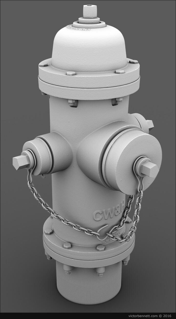ArtStation - Fire Hydrant