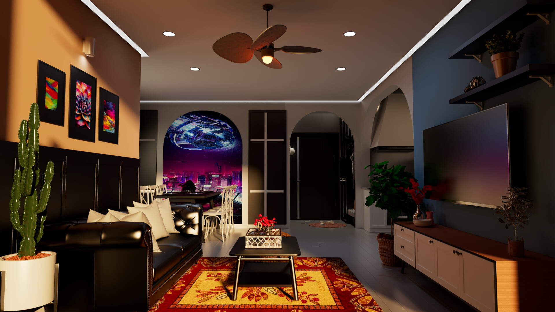 ArtStation - Interior Lighting 3D