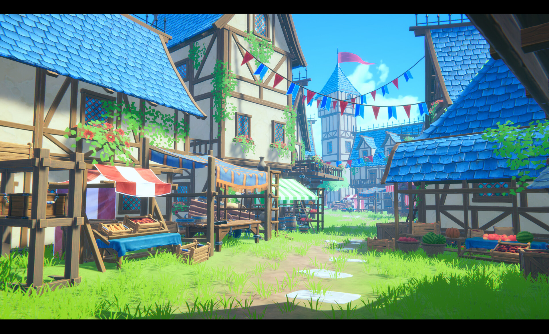 ArtStation - Stylized scene exercises