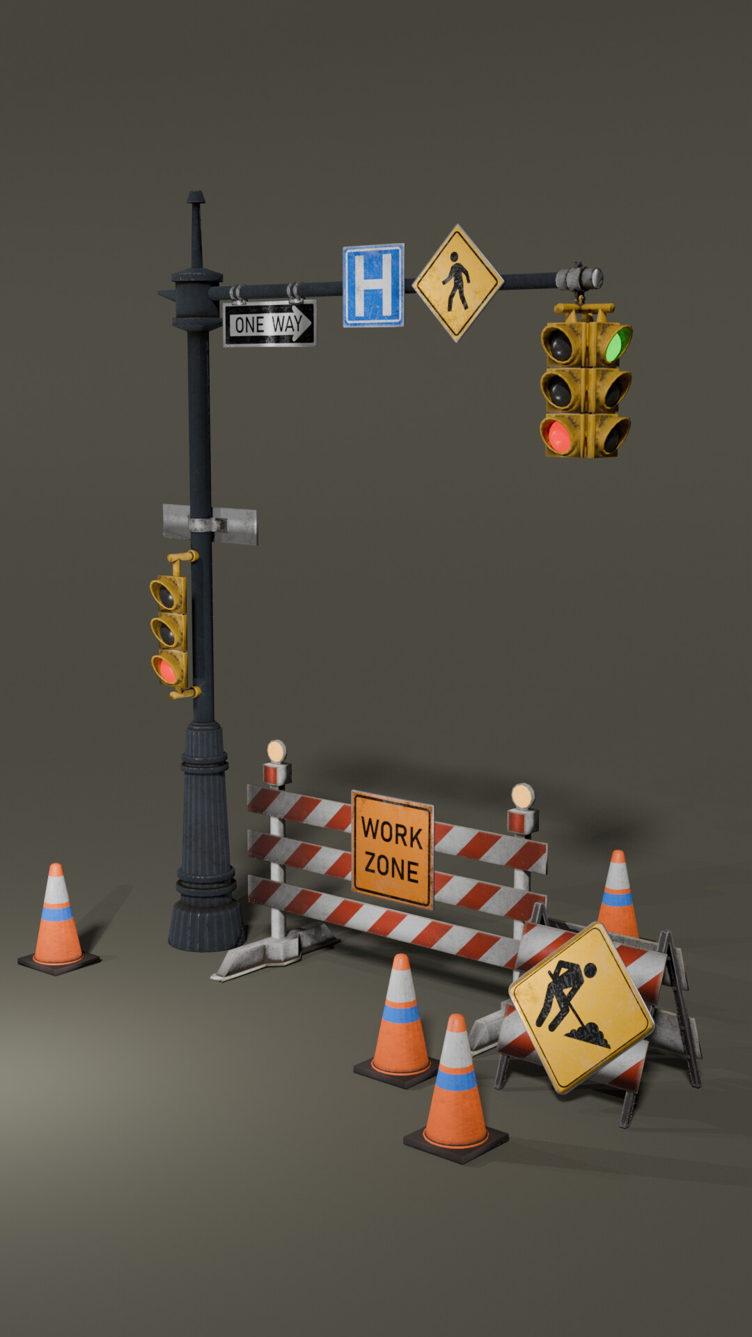 ArtStation - road signs