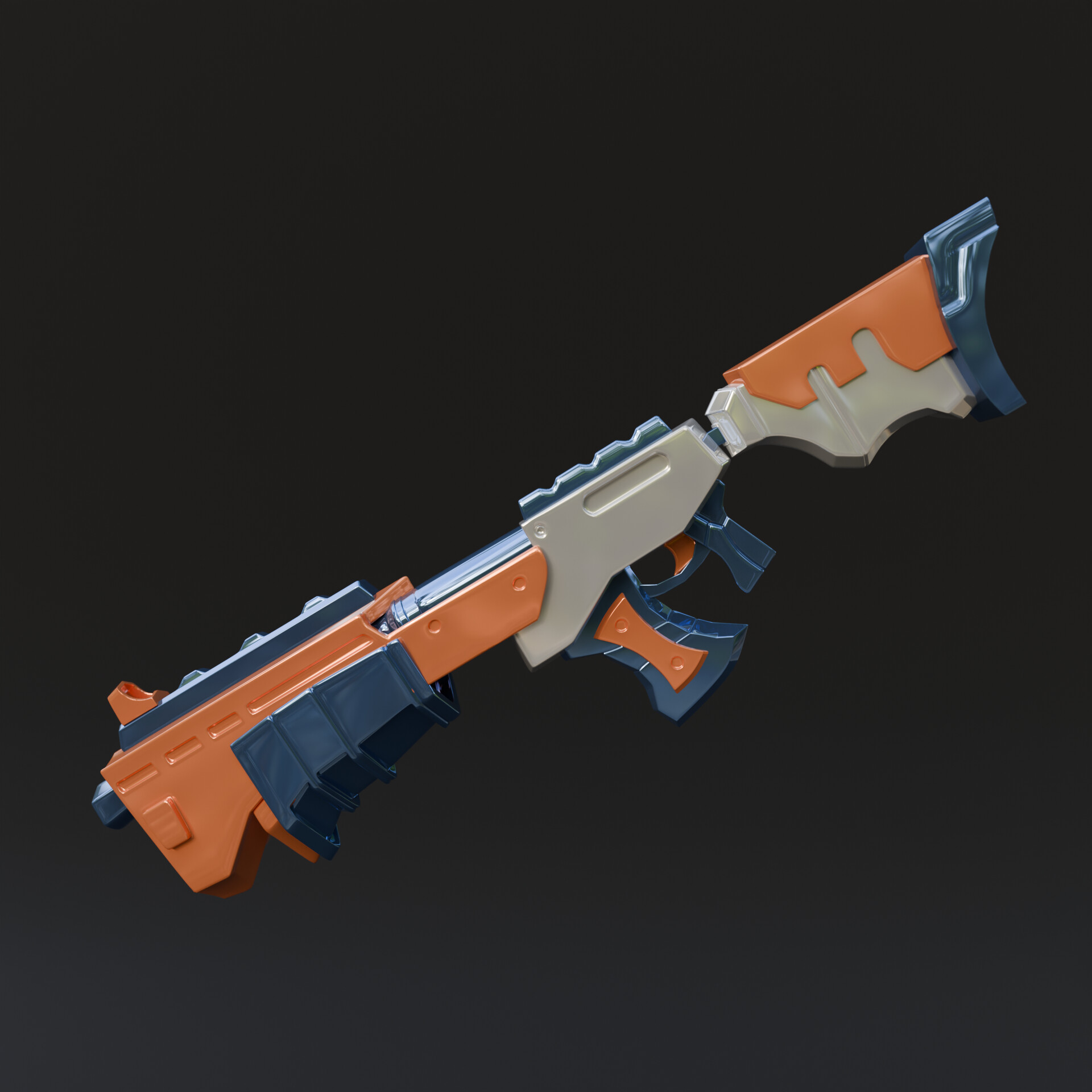 ArtStation - Blender I Subdivision 3D Weapon Toy Stylized