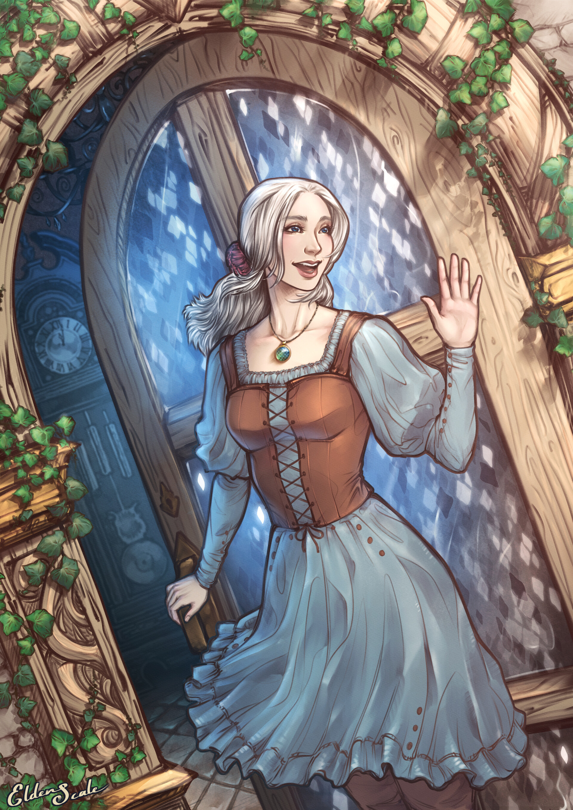 ArtStation - Amelia - Leaving the past behind