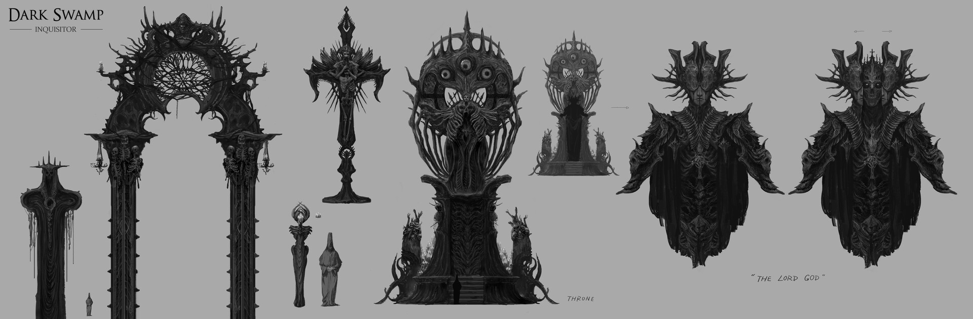 Jianbin Z - Dark Swamp, sketch