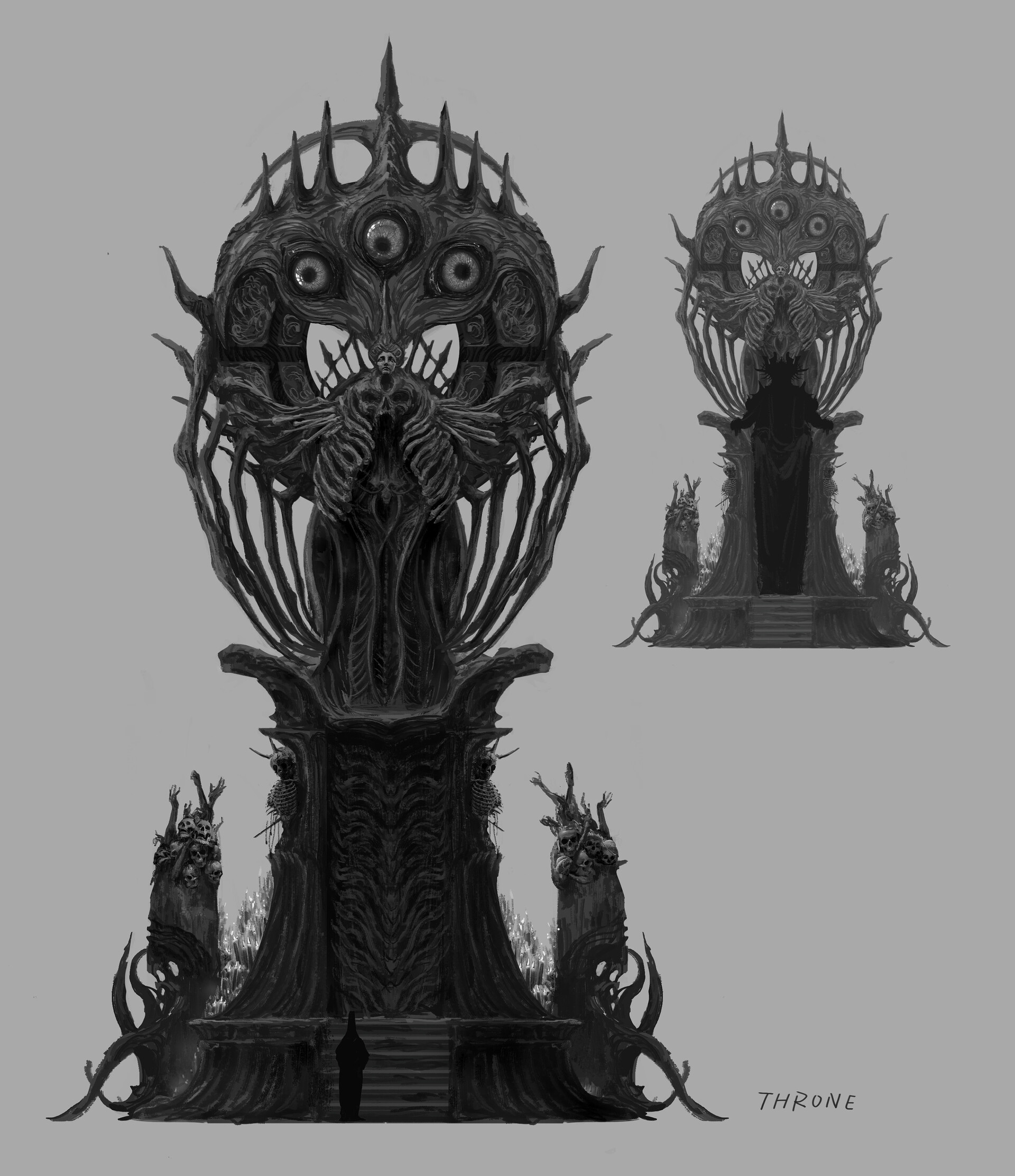 Jianbin Z - Dark Swamp, sketch