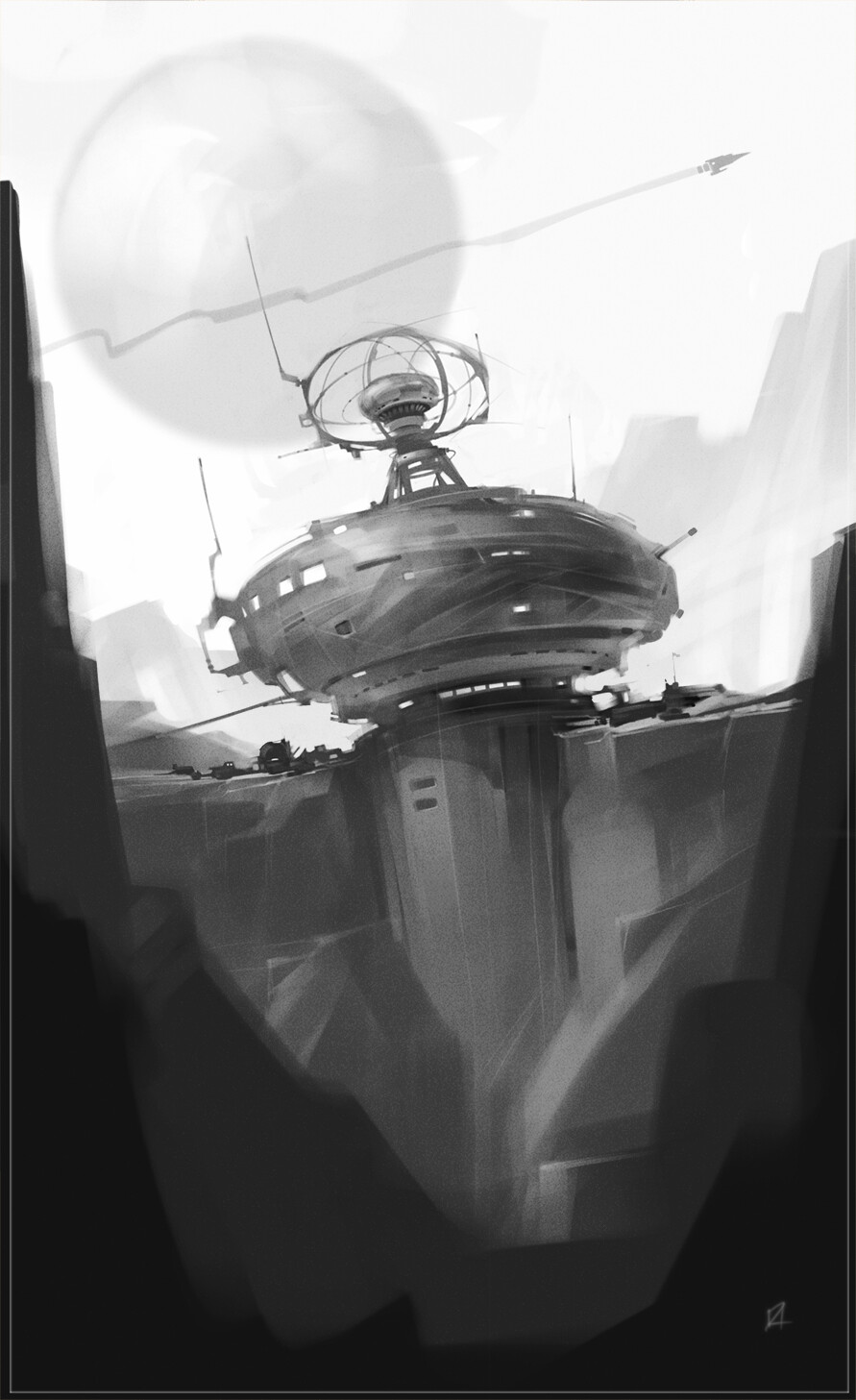 ArtStation - Oblate Outpost