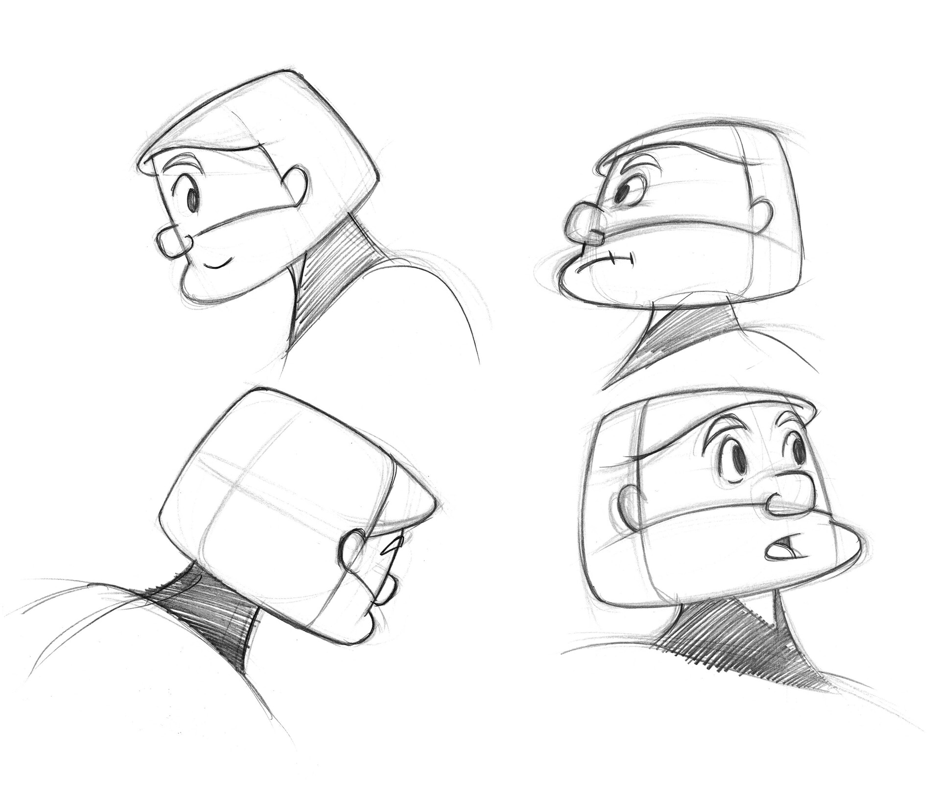 David Belmonte - Cartoon Jedi: Obi-Wan Kenobi Mascot Concept.