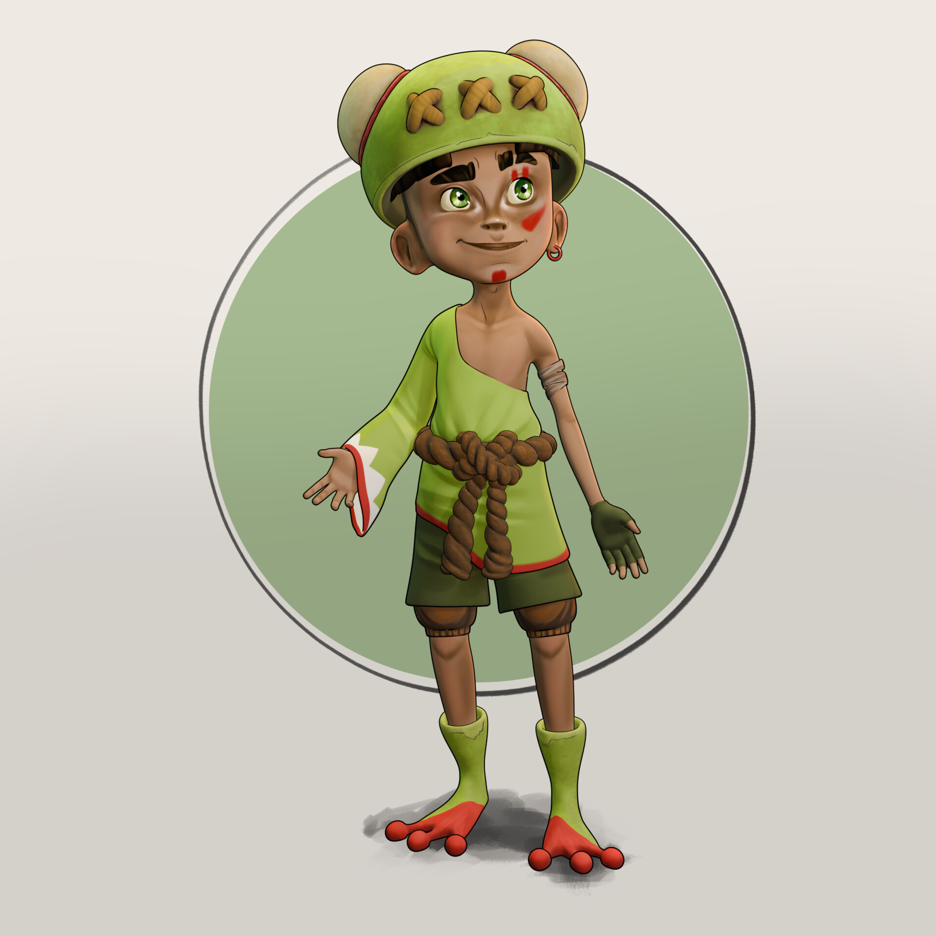 ArtStation - Rogue - The Frog Boy