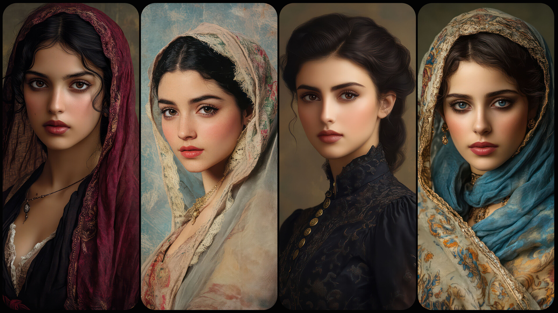 Ferial Studio - 🔹230 Arabic Female Character Reference Image Pack v.82 |4K|